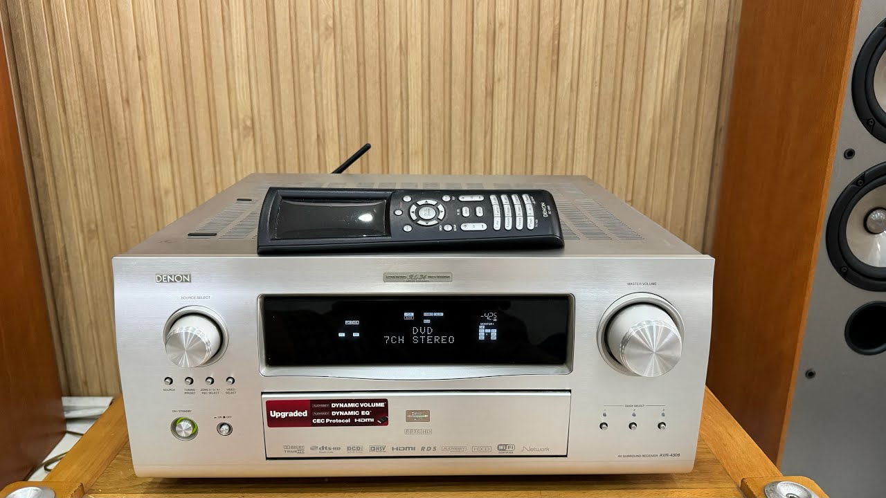Denon AVR-4308 Japan 580w HDMI, optical USB chip DAC Burrows xịn☎ ...