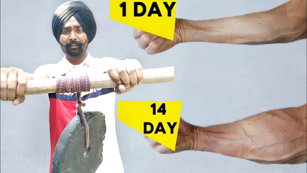 Bigger Forearms At Home . Homemade forearms machine . The perfect ...