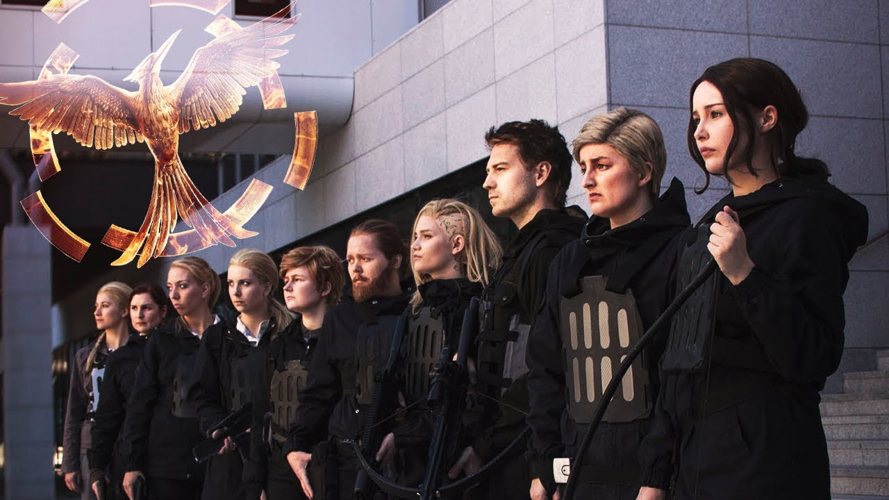 Squad 451 - Mockingjay / Hunger Games Cosplay - YouTube