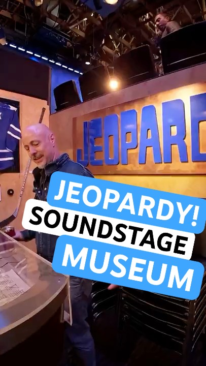 Jeopardy!'s Soundstage Museum - YouTube
