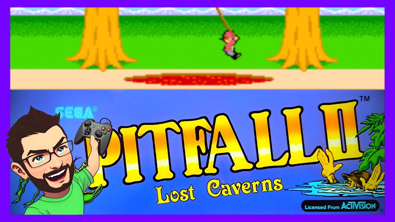 Pitfall II arcade gameplay - YouTube