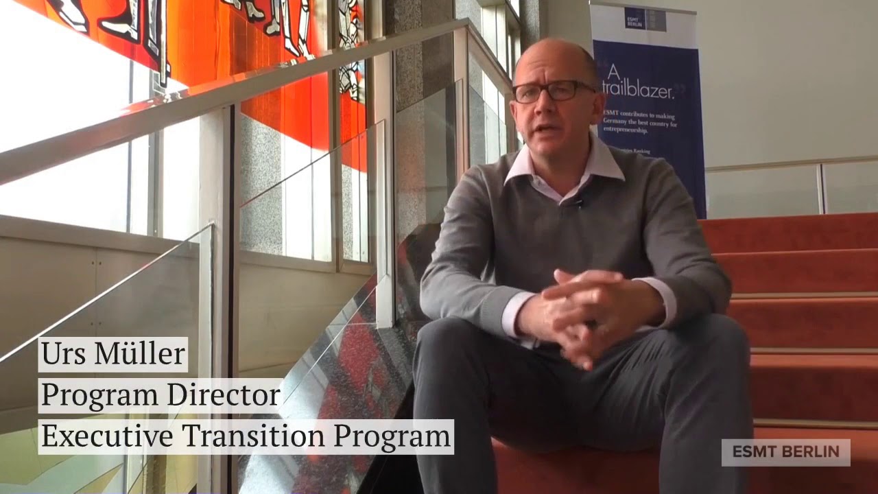 Seven Challenges Executives need to master - Executive Transition Program | ESMT Berlin - YouTube