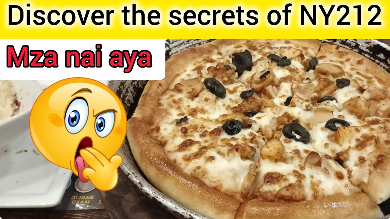 NY212 pizza review | Affordable food place | Best pizza in MM alam road ...