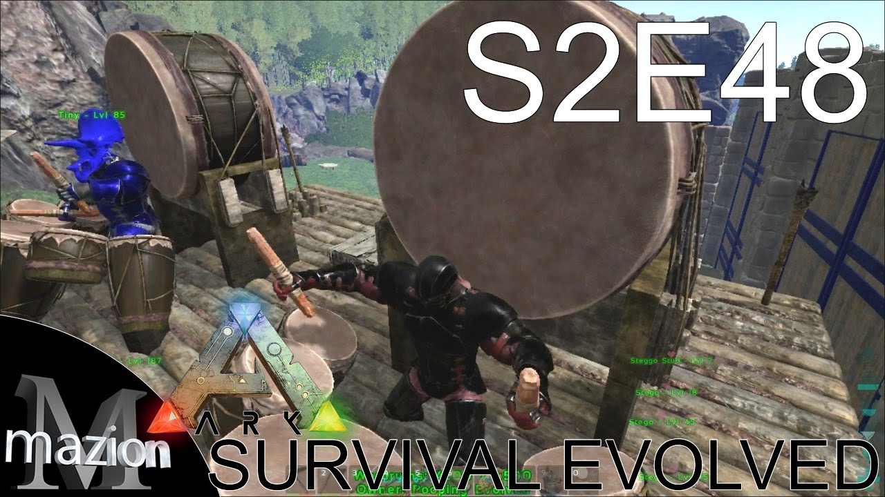 ARK: Survival Evolved - War drums, War painting, Railings and Sl1pg8r ...