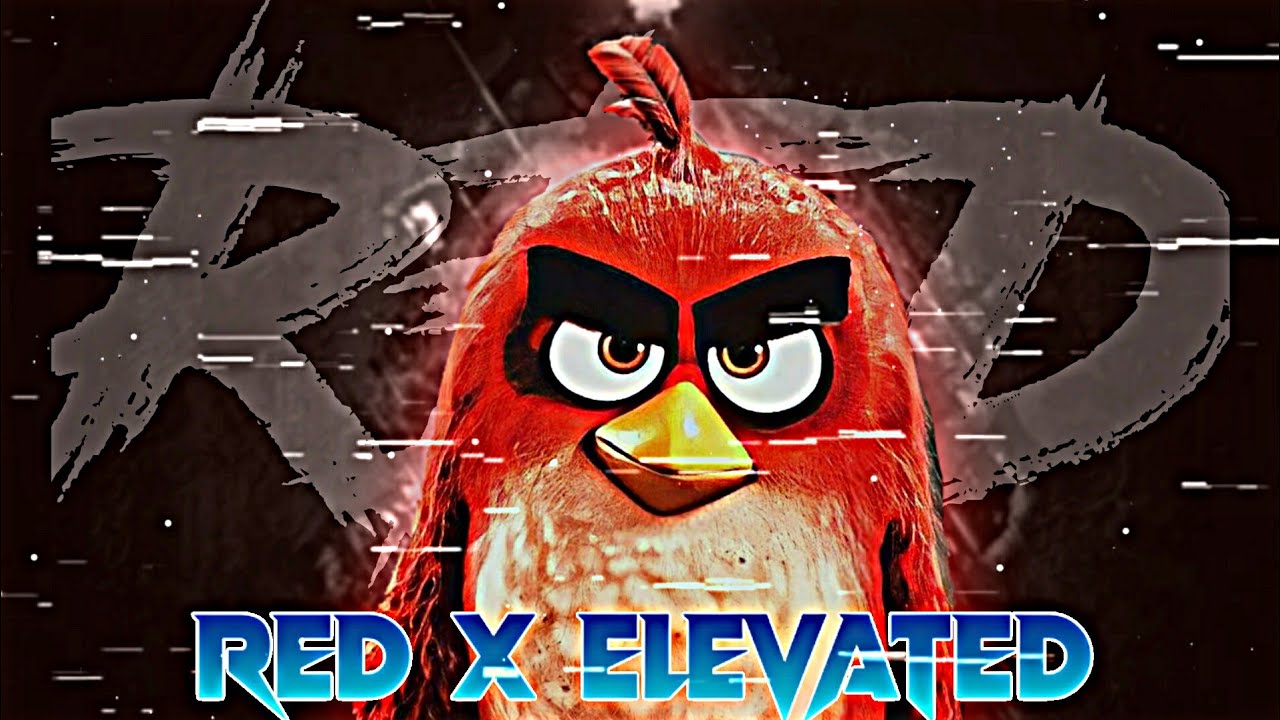 RED X ELEVTED || ANGRY BIRD X ELEVATED || ANGRY BIRD EDIT - YouTube