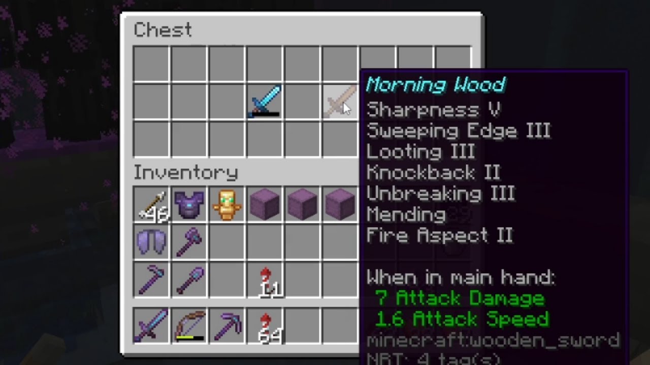 Philza uses the Most Powerful Sword - YouTube