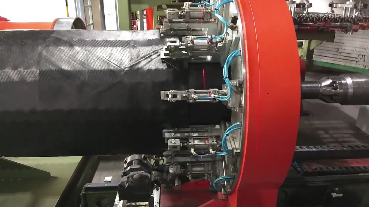 Tyre Building Machine Auto Pulling. - YouTube
