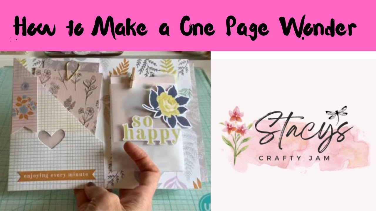 How To Create a One Page Wonder - YouTube