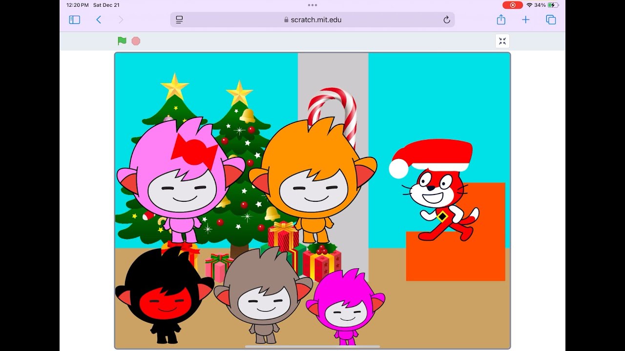 Evil Nano punches Santa Cat in the face/puts in naughty list/grounded ...