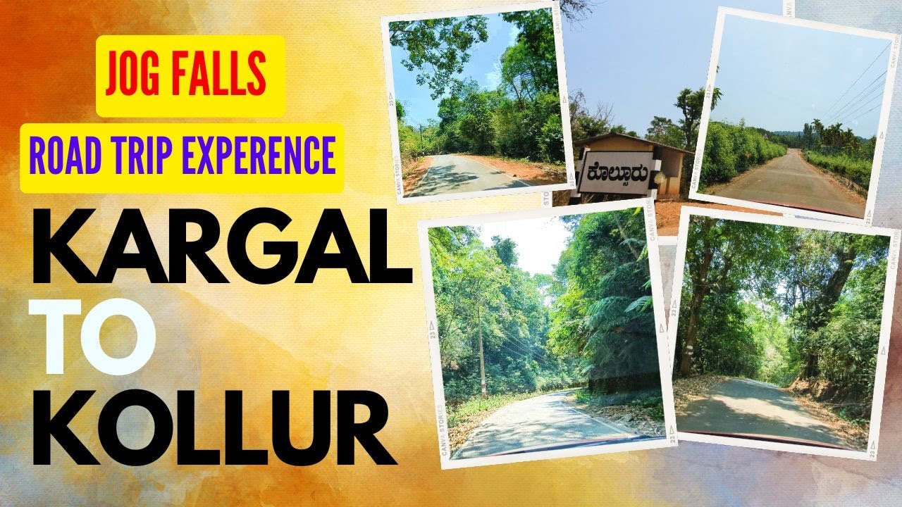 Kargal Jog falls to Kollur Road Trip Experience - YouTube