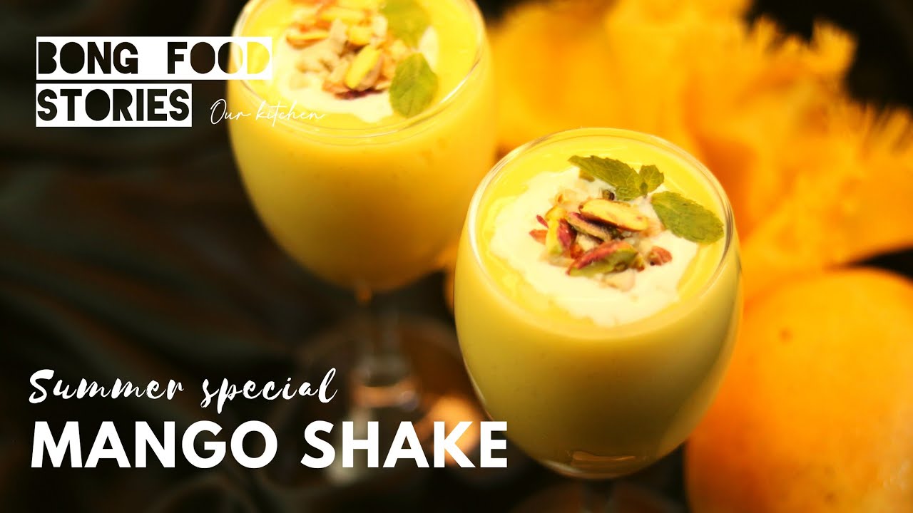 Mango Shake | Milkshake recipes | Summer Drinks | Mango recipes - Bong ...