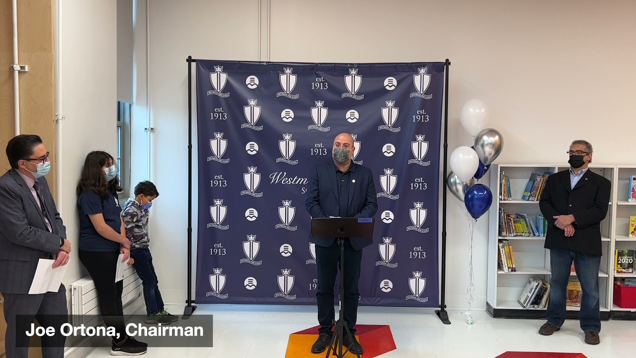 Inaugurating the renovated Westmount Park Elementary School - YouTube