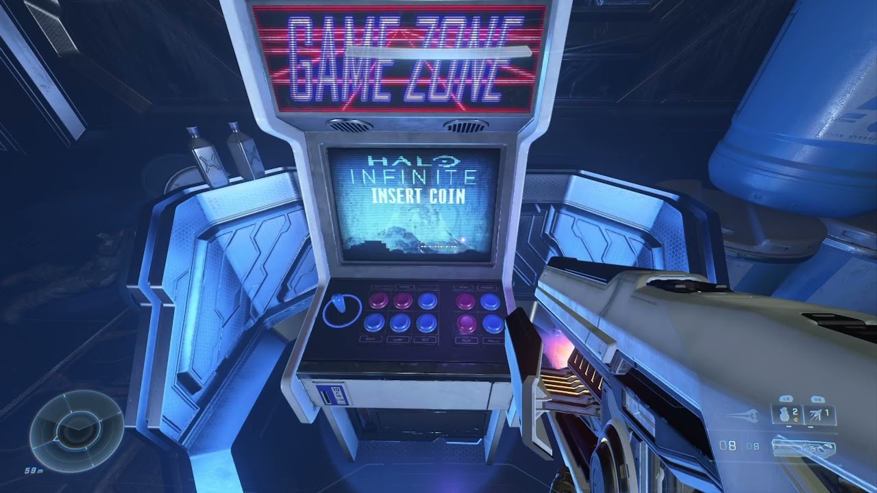 Máquina arcade huevo de pascua | Halo Infinite - YouTube
