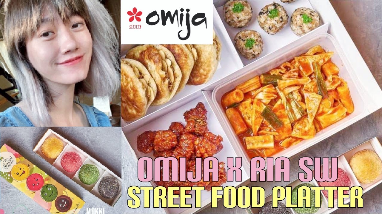RIA SW STREET FOOD PLATTER I KOREAN STREET FOOD I STREET FOOD PLATTER ...