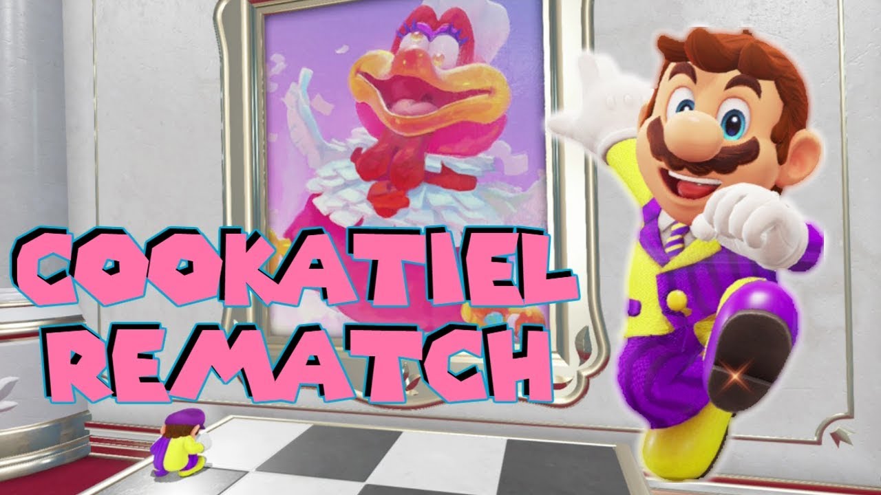 Super Mario Odyssey - Cookatiel Rematch - YouTube