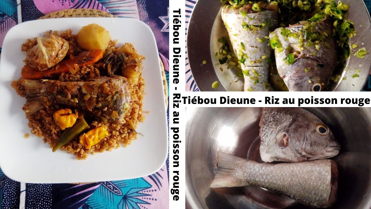 SENEGALEASE RED RICE WITH FISH-TIEBOU DIEUNE🇸🇳 - YouTube