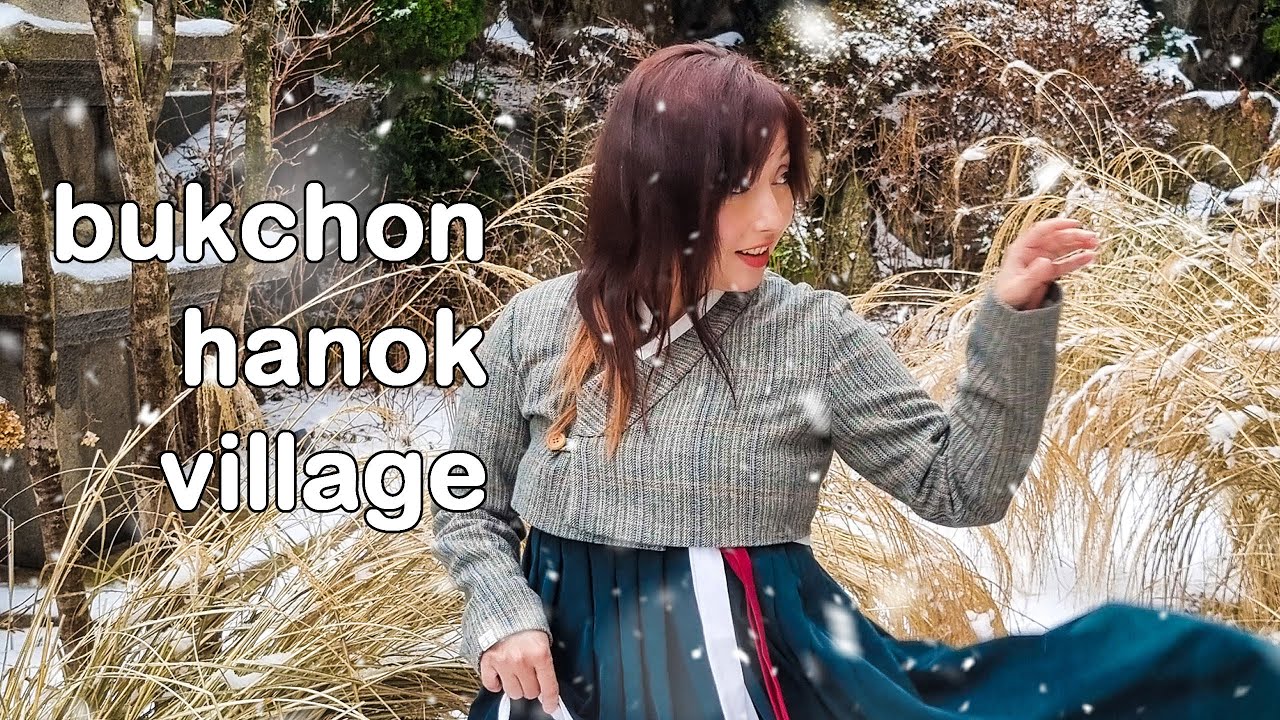 KOREA Daily Vlog 🎎 Bukchon Hanok Village, Hanbok Photoshoot, Osulloc ...