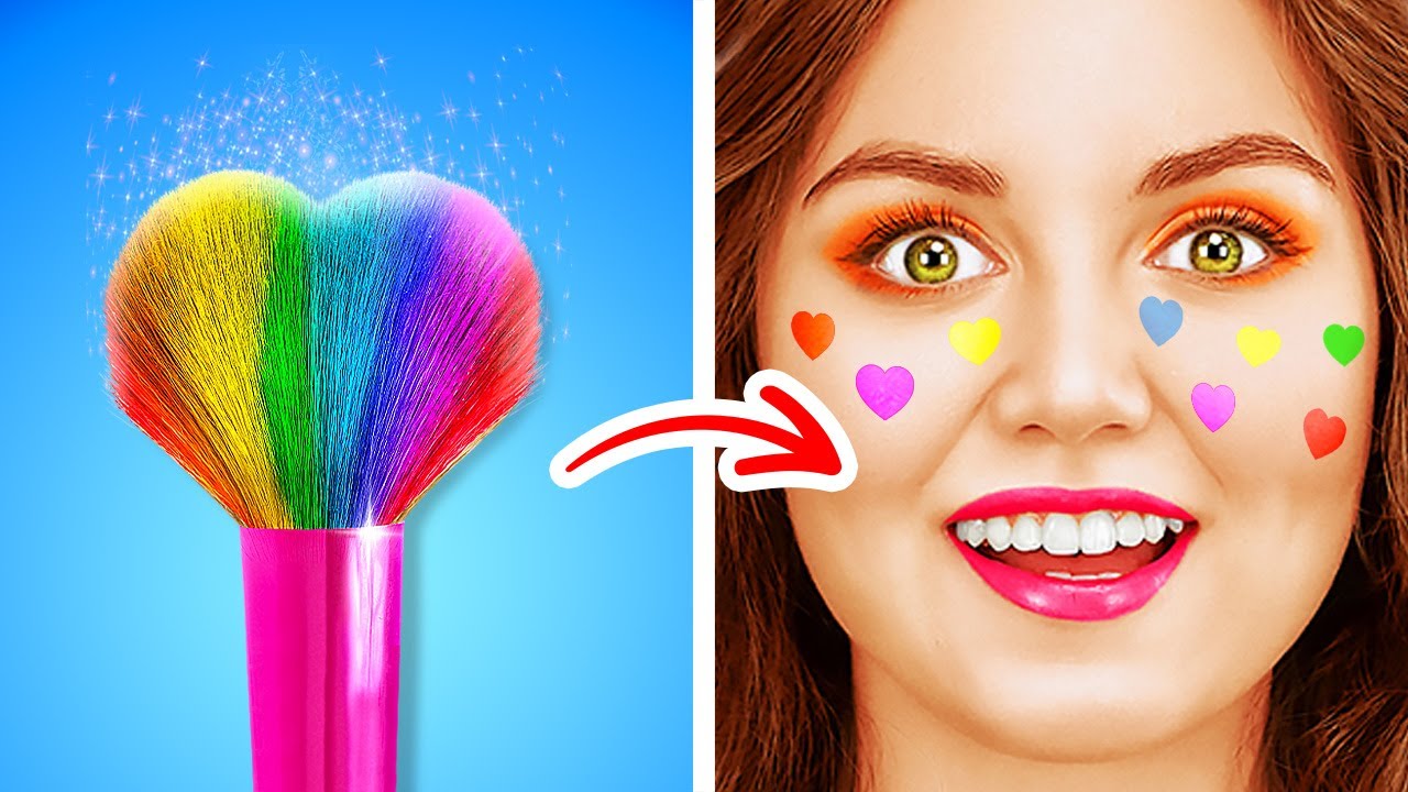 TRENDY MAKEUP HACKS ️💄 Best Gadgets to Resolve Girly Problems by 123 GO ...