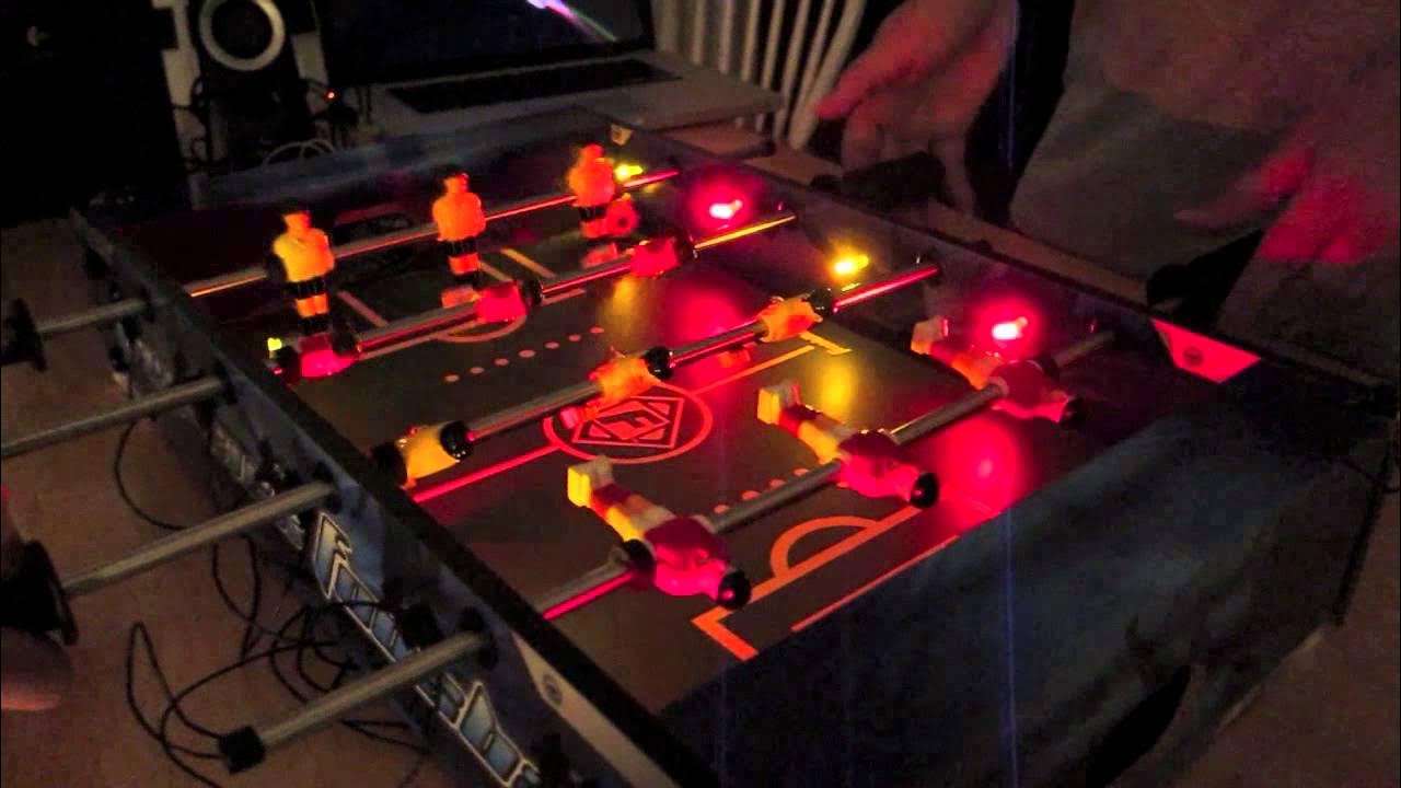 Arduino Toy Hack with a Foosball Table - YouTube