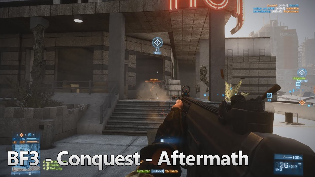 BF3 PC Gameplay: Conquest Aftermath - YouTube