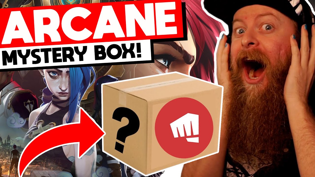 Riot Sent Me an ARCANE Mystery Box! | League of Legends | Arcane ...