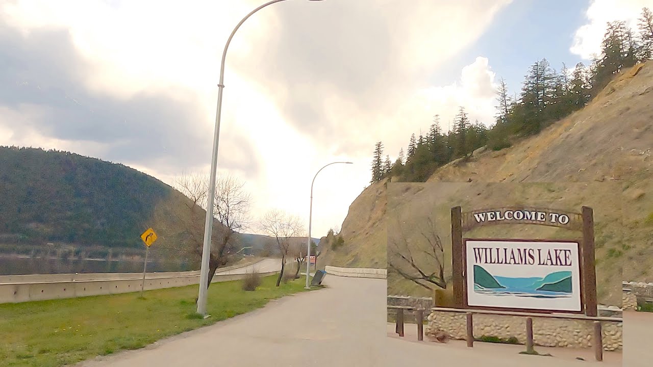 Driving to WILLIAMS LAKE BC Canada - Spectacular Cariboo Highway 97 ...