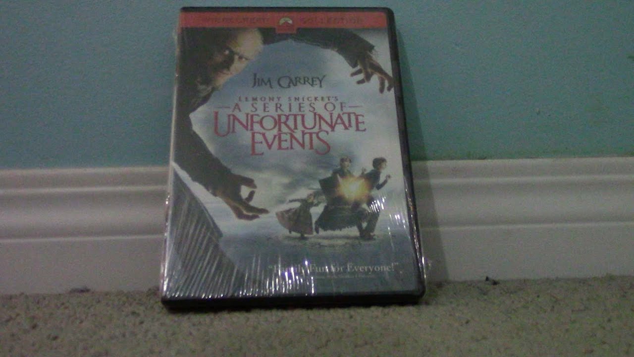 Lemony Snicket's A Series of Unfortunate Events DVD Unboxing ...