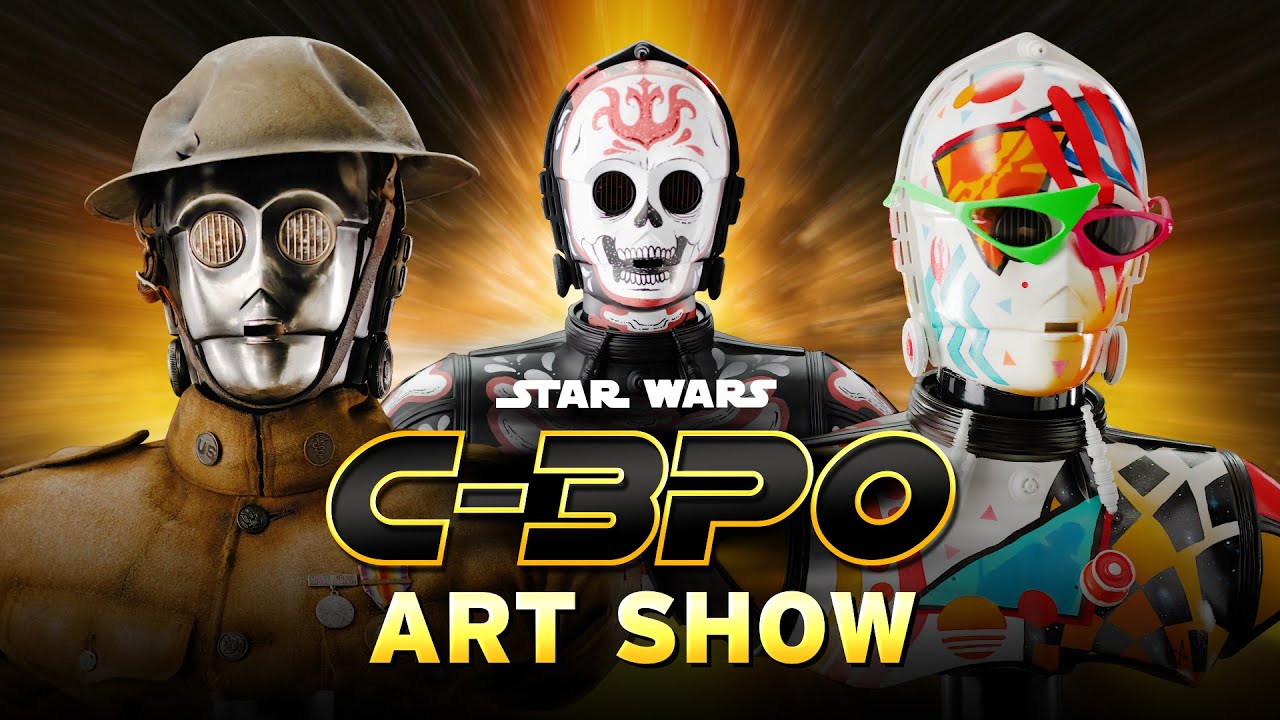 INSANE Custom C-3PO Statue Gallery 🤯 | Sideshow Con 2023 - YouTube