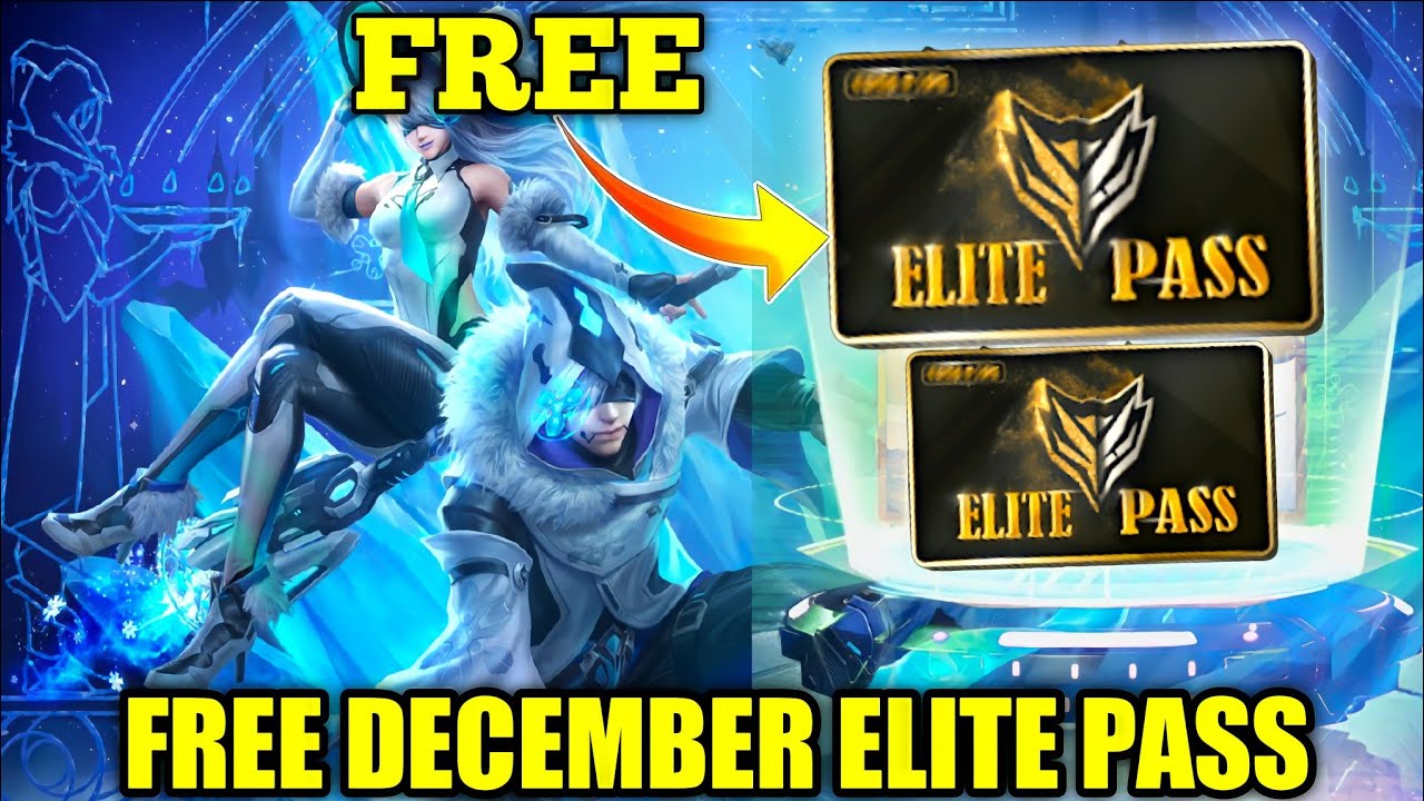 FREE ELITE PASS DECEMBER MONTH| DECEMBER ELITE PASS FREE| NEXT ELITE ...