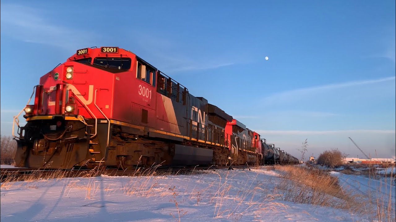 M34791 31 - CN 3001W @ Mile 15.91, CN Edson Subdivision (Acheson, AB ...
