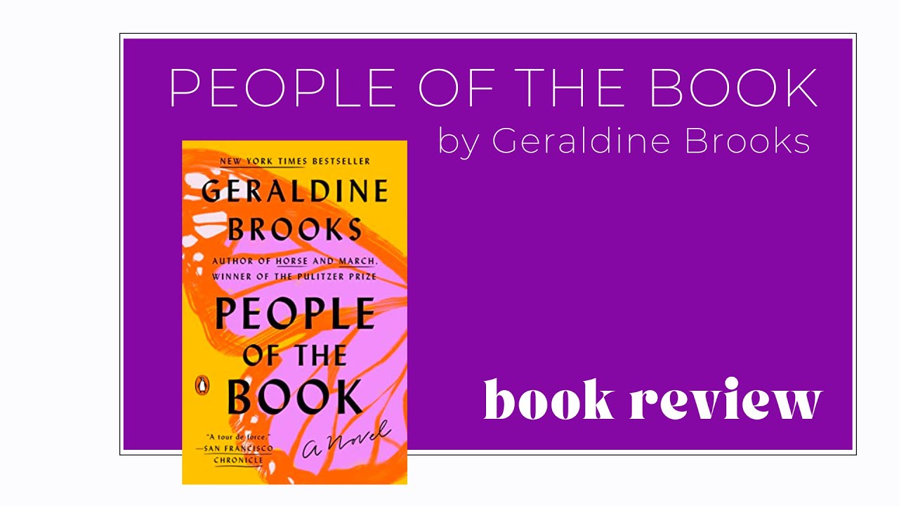 📚Book Review📚: People of the Book by Geraldine Brooks | 4 stars | - YouTube