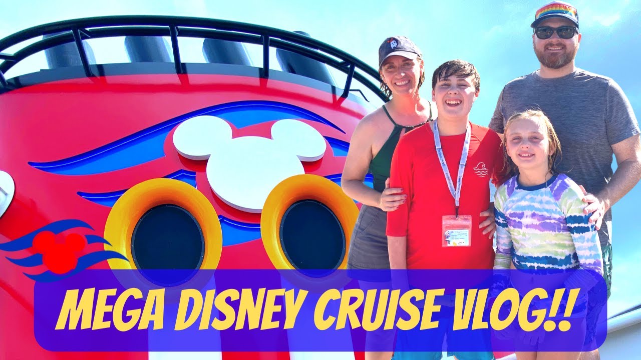 Mega Disney Wish Vlog! | Halloween on the High Seas| Disney Cruise during a hurricane 😱 - YouTube