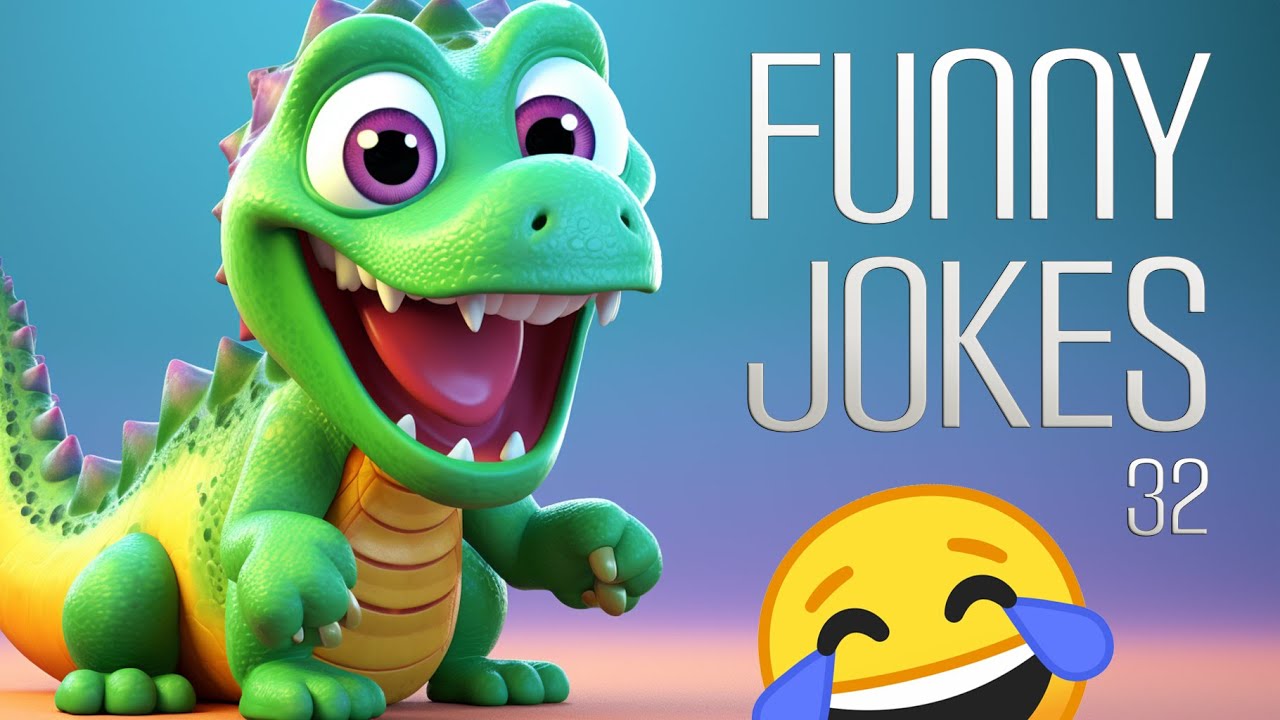 DINO-MITE JOKES 🧨🦖 Funny JOKES for Kids 32! 😃 - YouTube