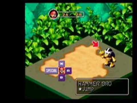Super Mario RPG Hammer Bros Battle - YouTube