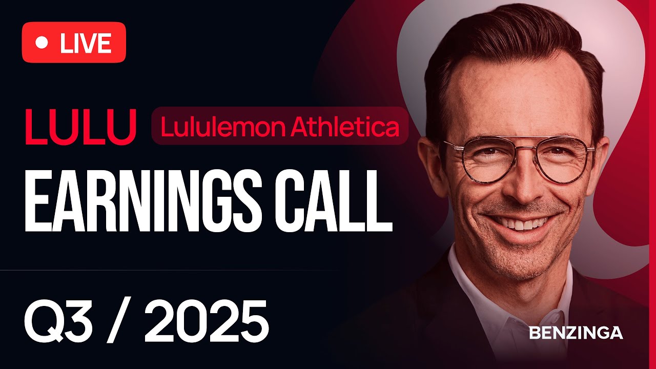 Lululemon Athletica Q3 FY25 Earnings Call | $LULU | 🔴 WATCH LIVE - YouTube