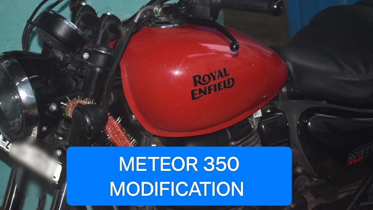 Royal Enfield Meteor Modification and Details price. - YouTube