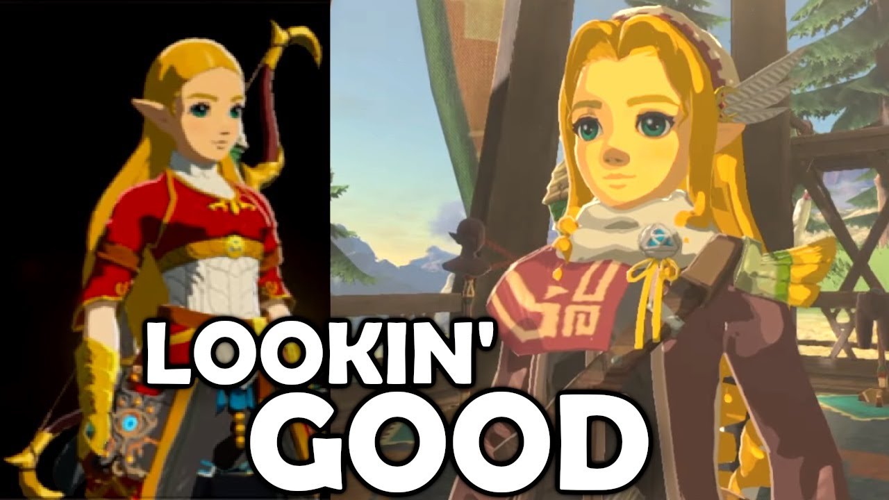 BotW but you're ZELDA - NOT LINK - YouTube