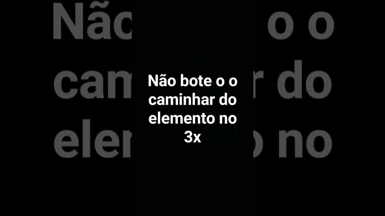 não bote no 3x - YouTube