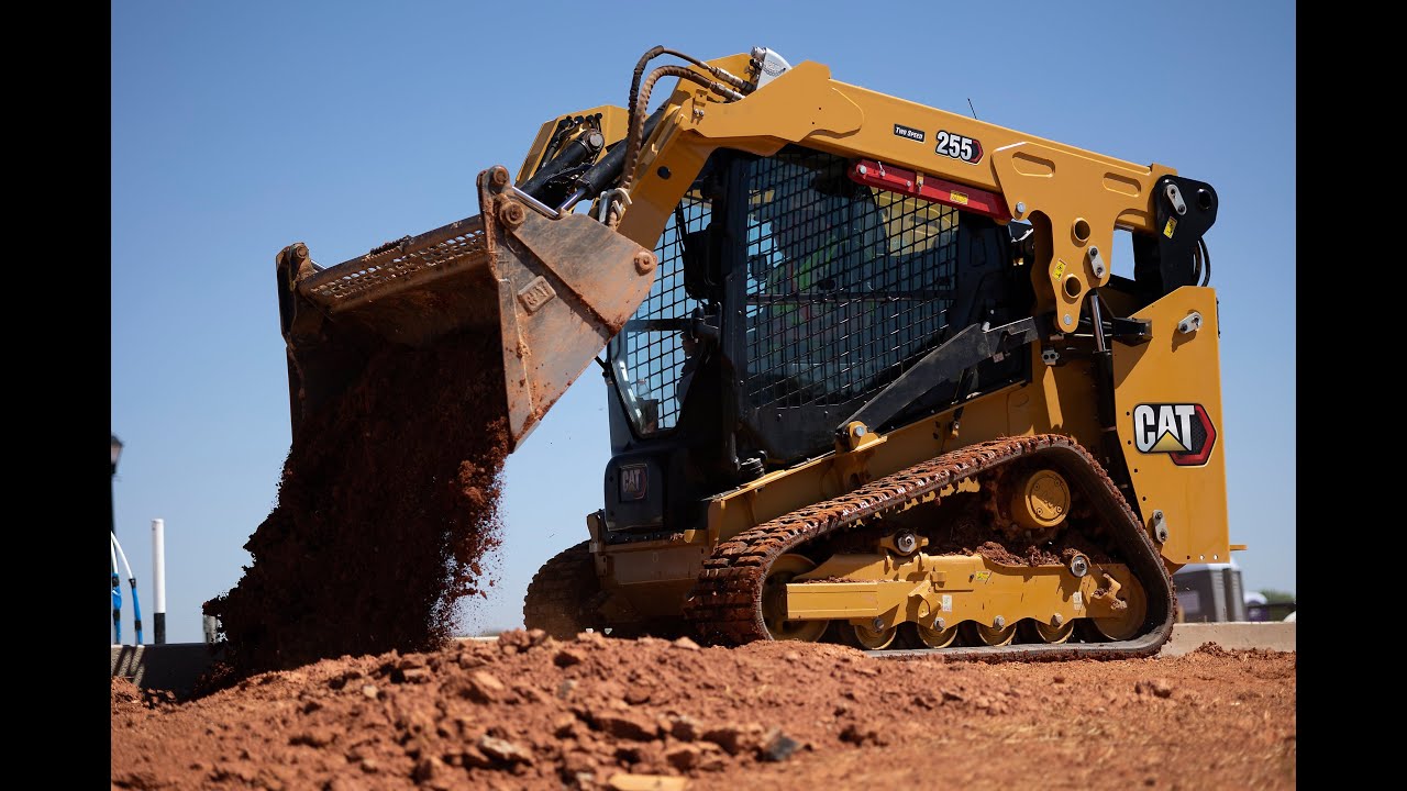 JAUNIE CAT® 255 UN 265 KĀPURĶĒŽU KOMPAKTIEKRĀVĒJI - YouTube