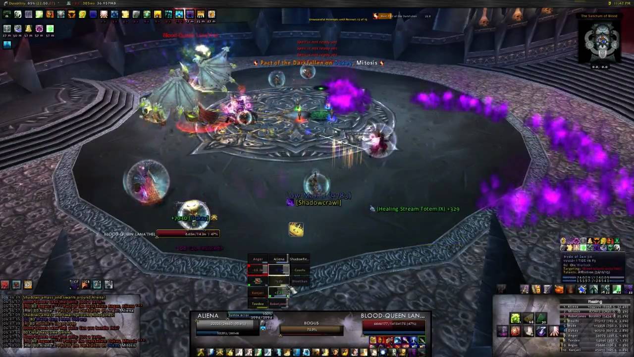 TankSpot's Guide to Icecrown Blood Queen Lana'thel (10-man) - YouTube