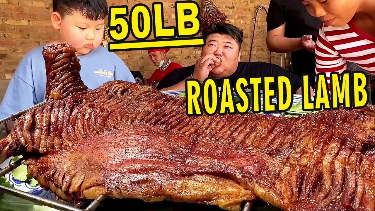 Brother Monkey invited the chef to roast the whole lamb and it was so ...