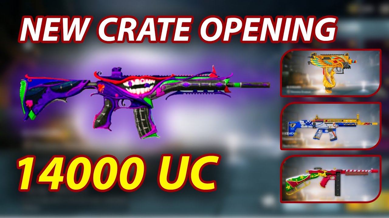 NEW CRATE M416 fool Skin OPENING 😍 8 gun - YouTube