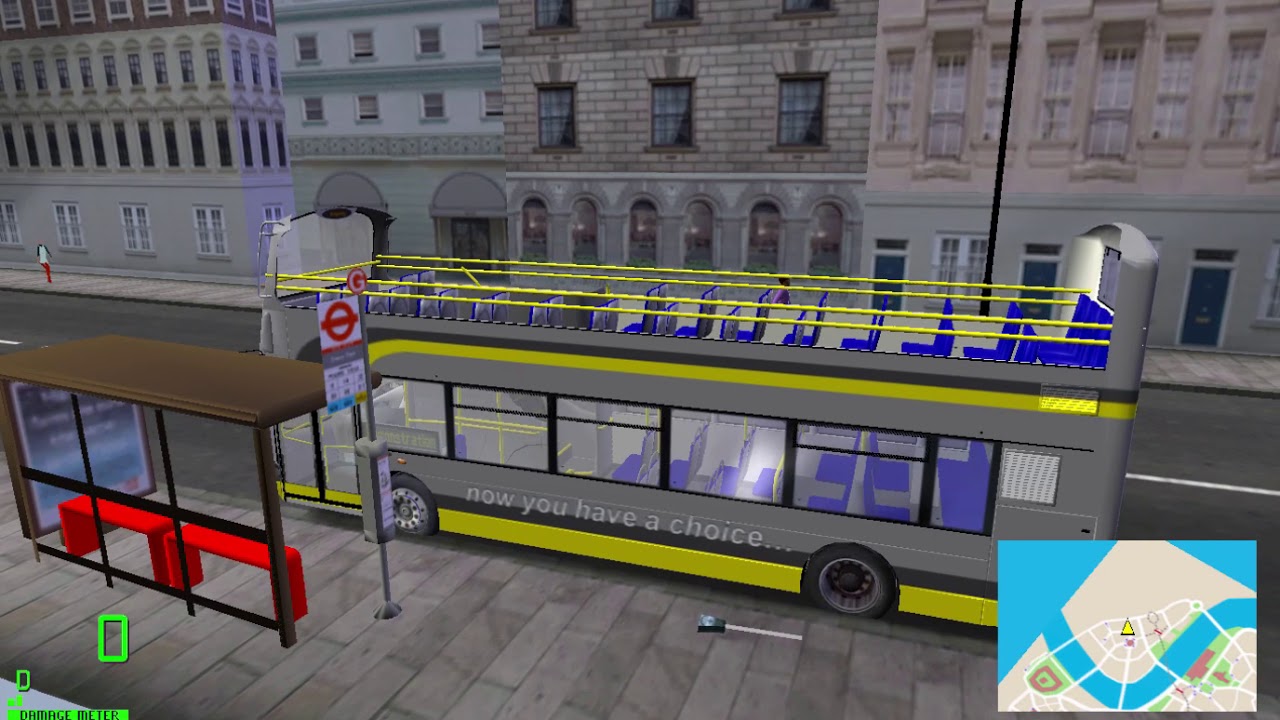 Midtown Madness 2 - Crazy London Tour Bus (Remastered) - YouTube