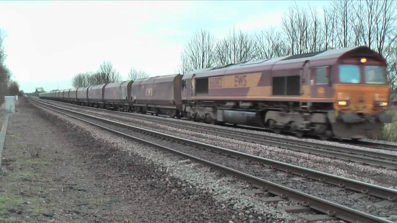 66082 on 6H15, 14:54, Immingham - Drax Power Station loaded HTAs - YouTube