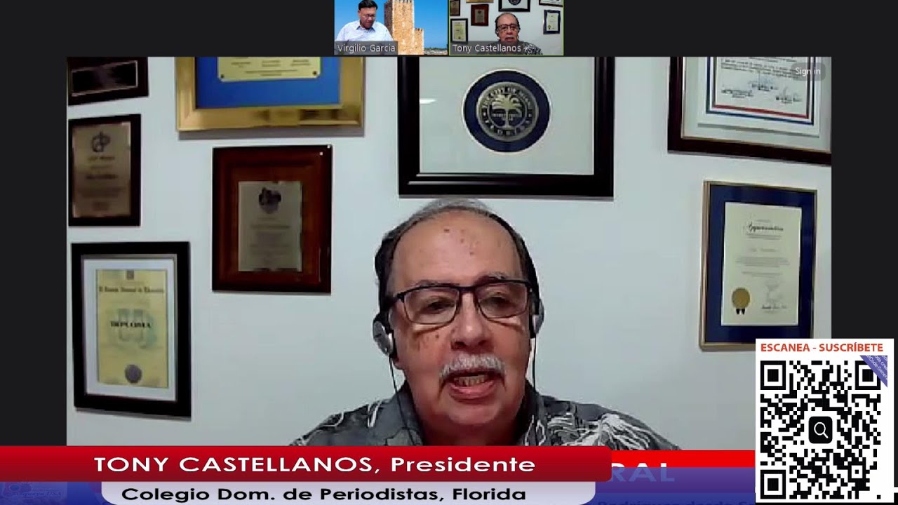 TONY CASTELLANOS, Presidente de la ACD Santo Domingo Filial la Florida ...