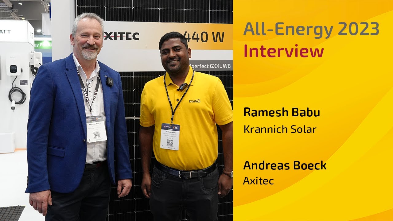 Interview with Andreas Boeck | Axitec - YouTube