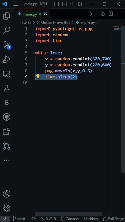 Build a Mouse Move Bot in Python - Quick DIY Project - YouTube