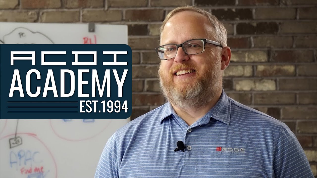 Matt Park on ACDI Advanced Technical Training - YouTube