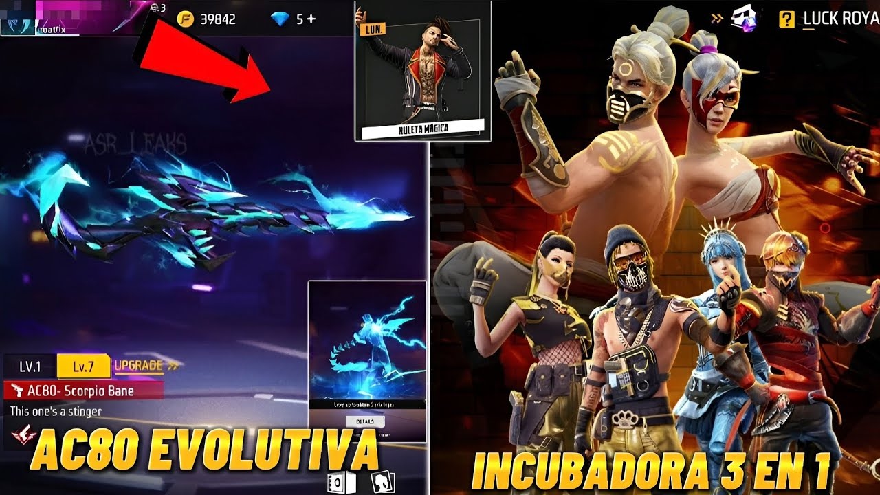 LLEGO NUEVA ARMA EVOLUTIVA AC80 & REGRESA INCUBADORA 3 EN 1 RULETA ...