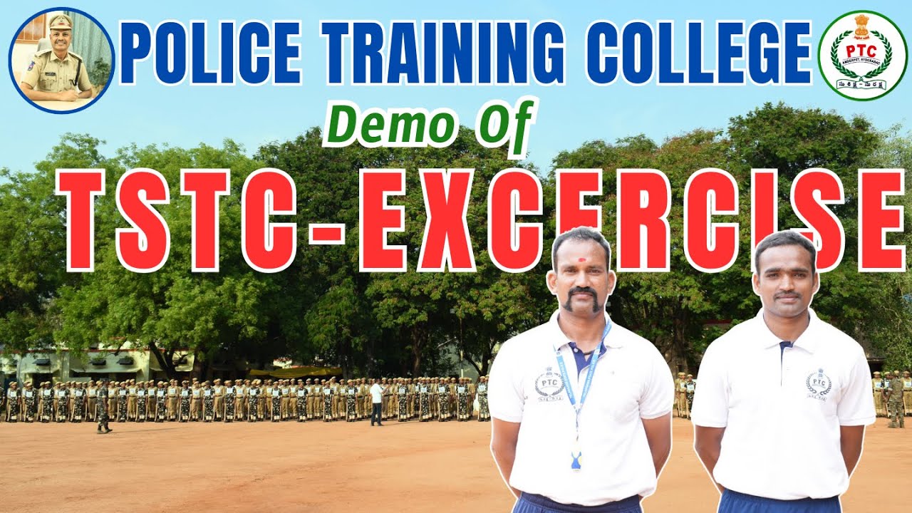 TSTC EXERCISES DEMO CLASS || POLICE TRAINING COLLEGE || SCT PC(CIVIL ...